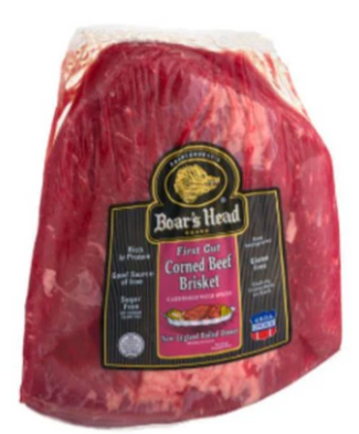Boar's Head ~ First Cut Raw Corned Beef – The Meat House Market